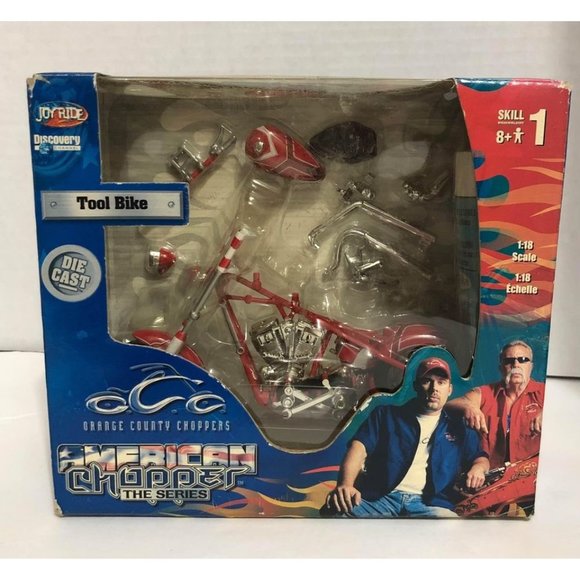 Toys | Joy Ride Occ American Choppers Tool Bike 118 Scale Die Cast ...